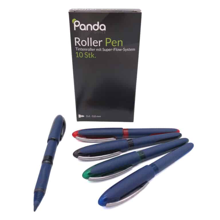 Panda Roller Pen Tintenroller - 10er Set | Panda Office Portfolio